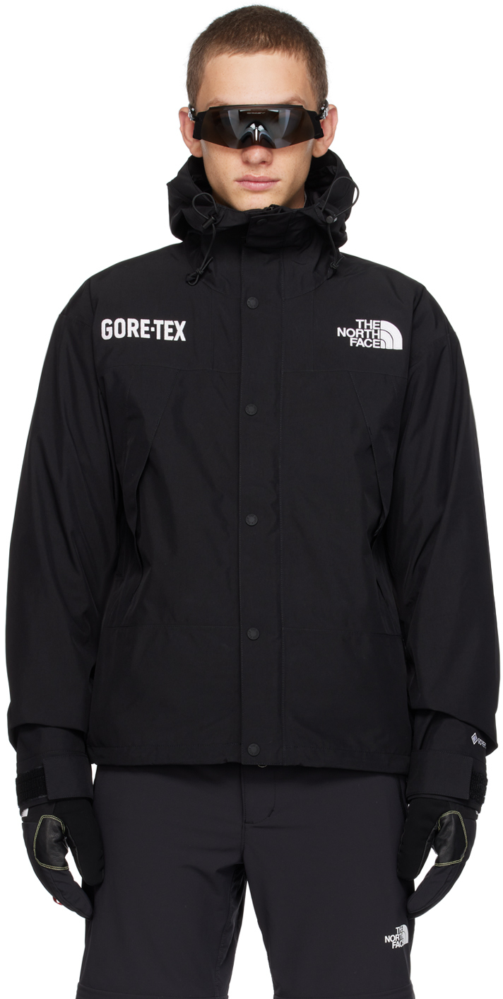 The North Face Gtx Mountain Jacket In Jk3 Tnf Black - 40% Off
